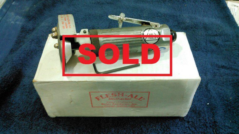 Used Fleshall Mini-Flesher - FleshingMachines.com