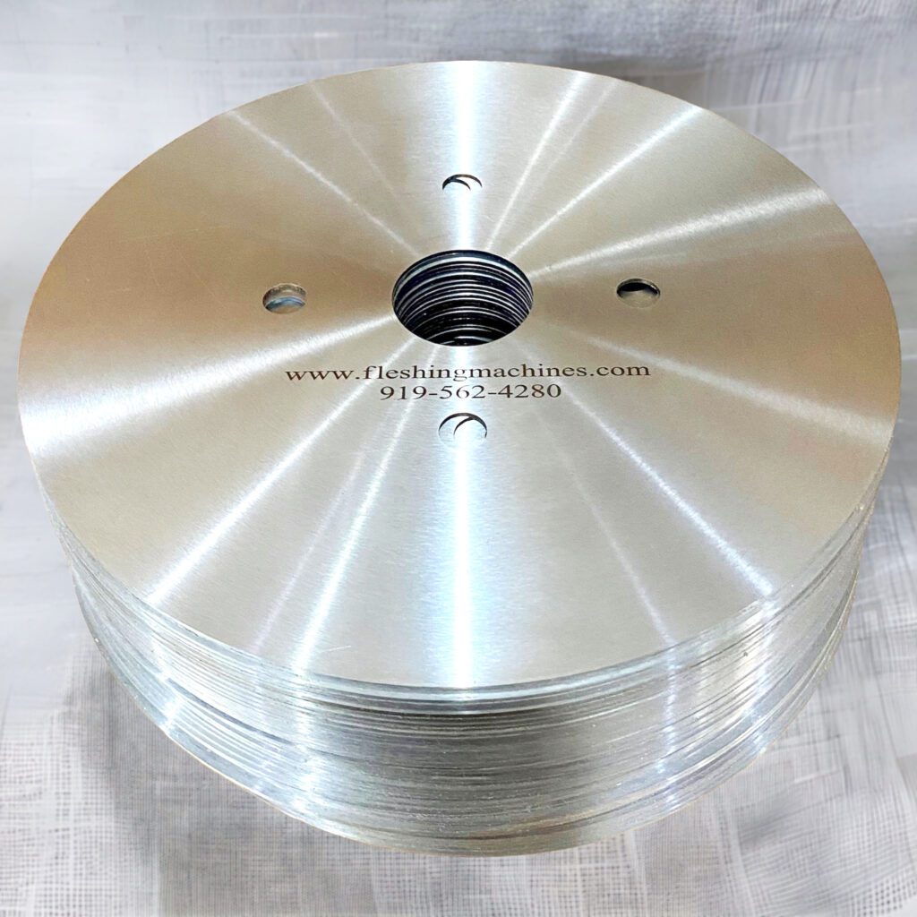 New Fleshing Machine Blades - FleshingMachines.com